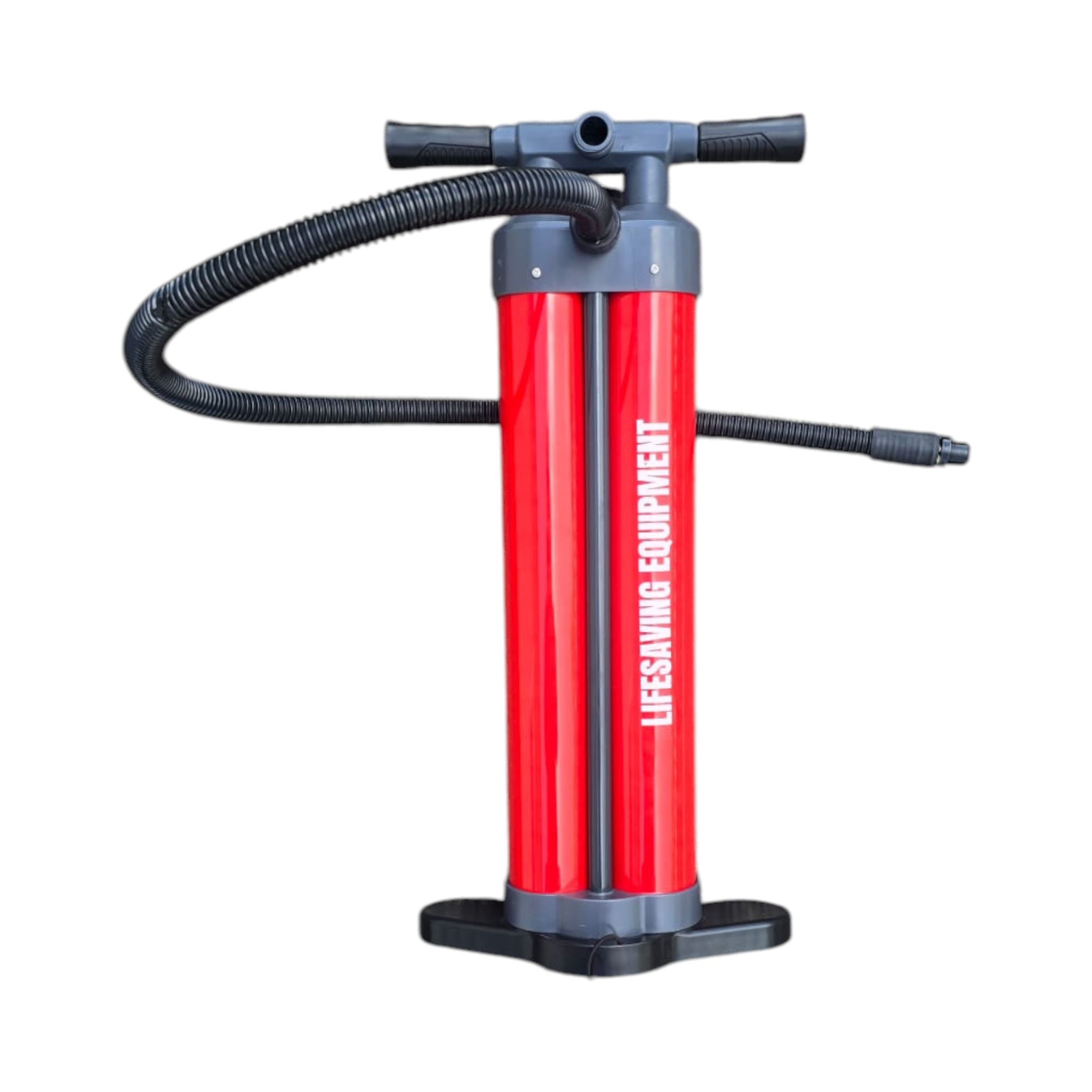 Hand Pump + Bridge Port Hose (Aranica) – Lifesaving Equipment